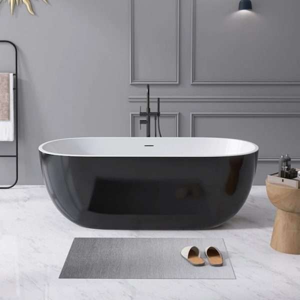 Best Black Freestanding Tubs | 10+ for 2025 - Cluburb